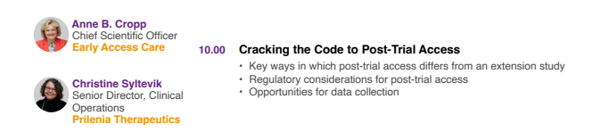 Cracking the Code to Post Trial Access | Early Access Care